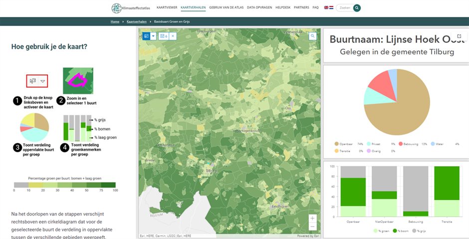 Nieuwe kaart laat zien hoe groen elke buurt is - Kennisportaal ...